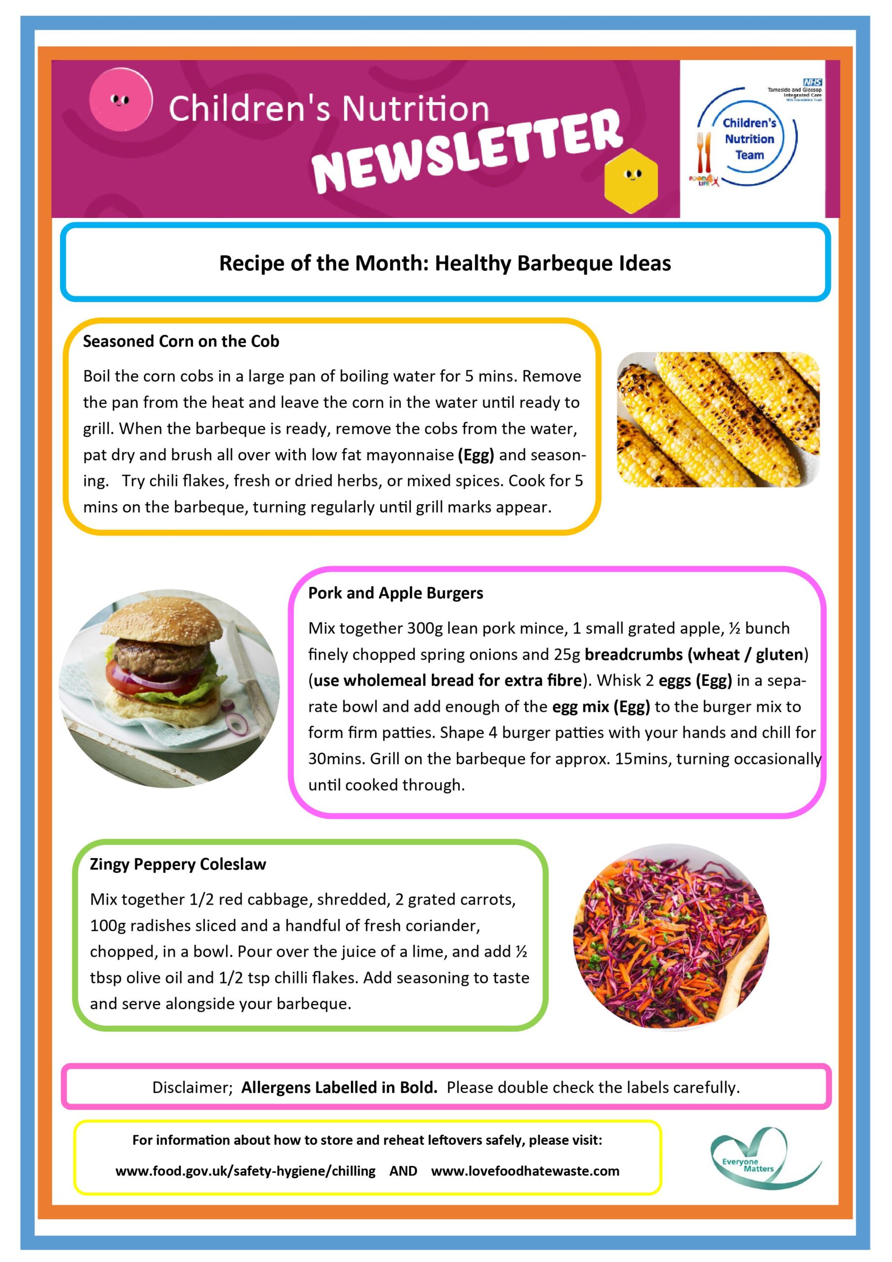 Children's Nutrition Newsletter May 2024 | Silver Springs