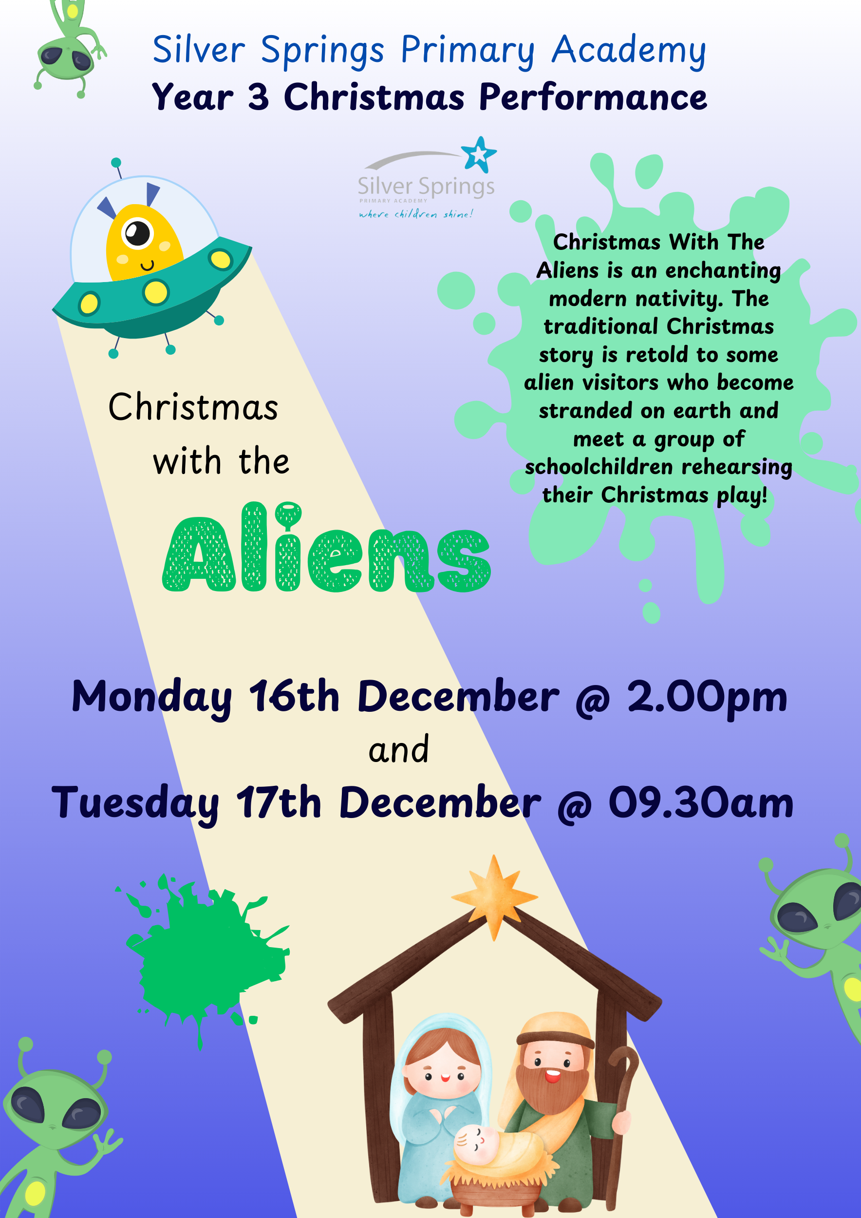 Year 3 Christmas Performance | Silver Springs